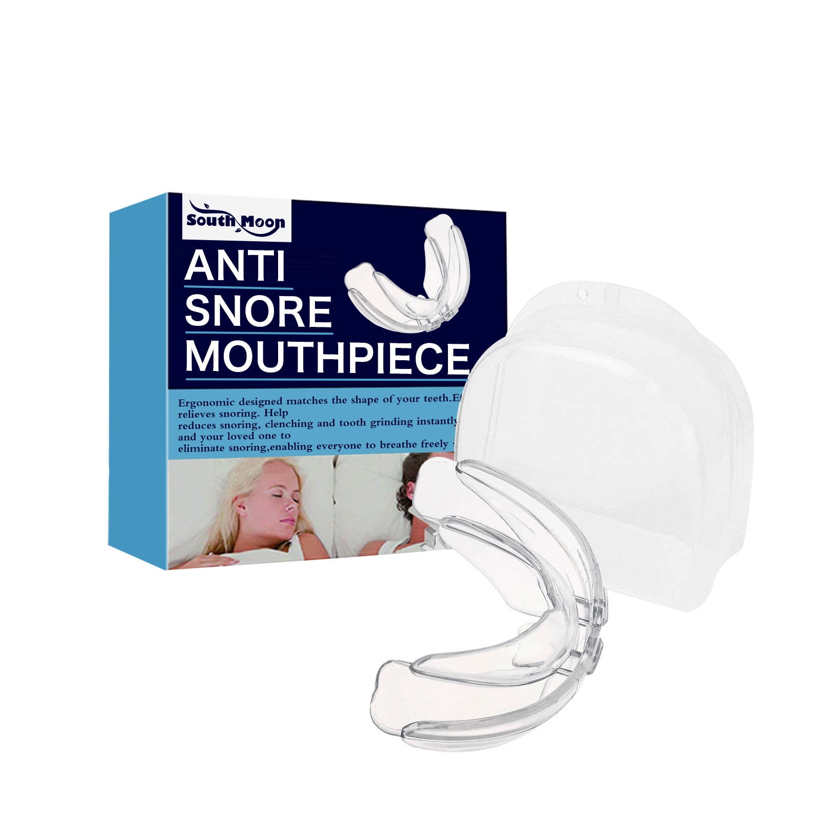 4.0 Clear Advanced Anti Snoring Device, Adjustable Anti Snoring ...