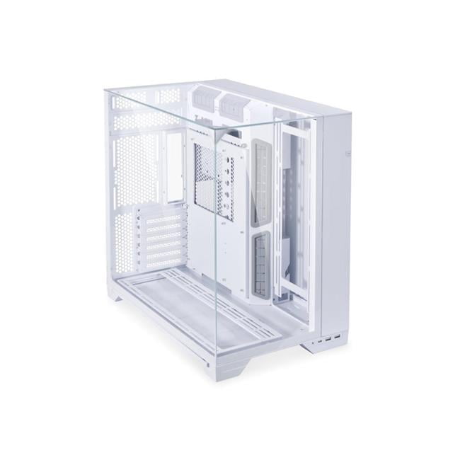4.0 mm & 3.0 mm TG EATX ATX mATX mITX Tower Case, White - Walmart.com