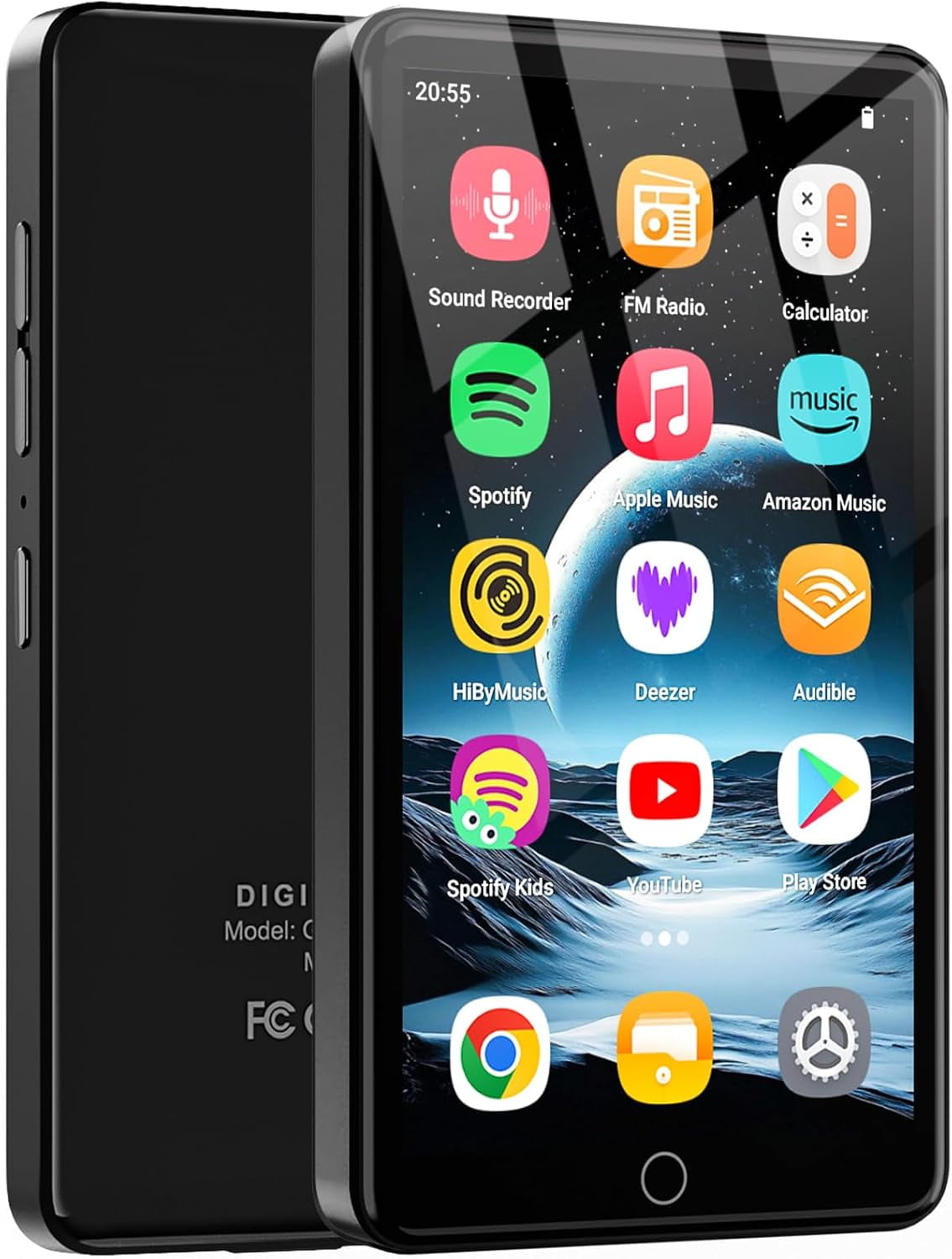 4.02" IPS HD Touch Screen MP4 Player with Speakers, 160GB Android 13 ...