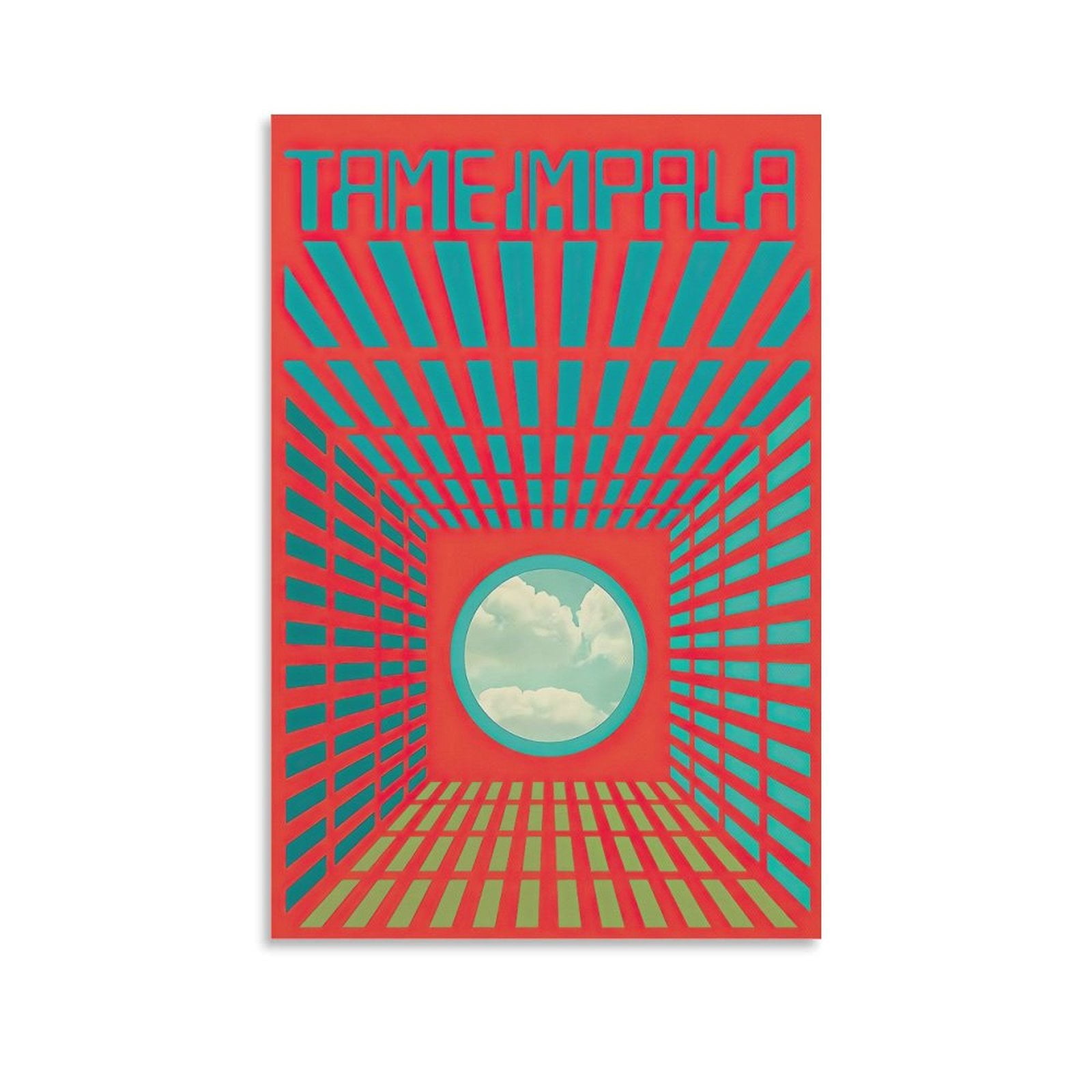 4-031-Tame Impala Poster Art Print Abstract Wall Decor Psychedelic ...
