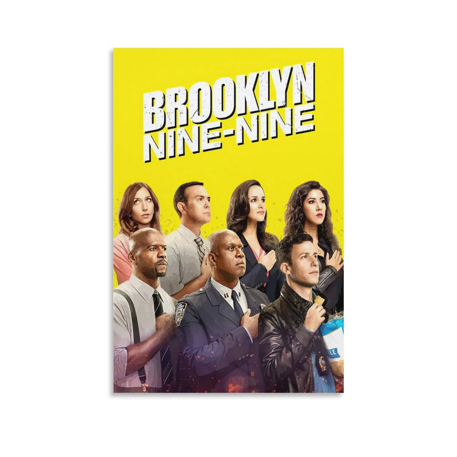 4-043-Brooklyn Nine-Nine Poster Art TV Show Wall Decor Comedy Series ...