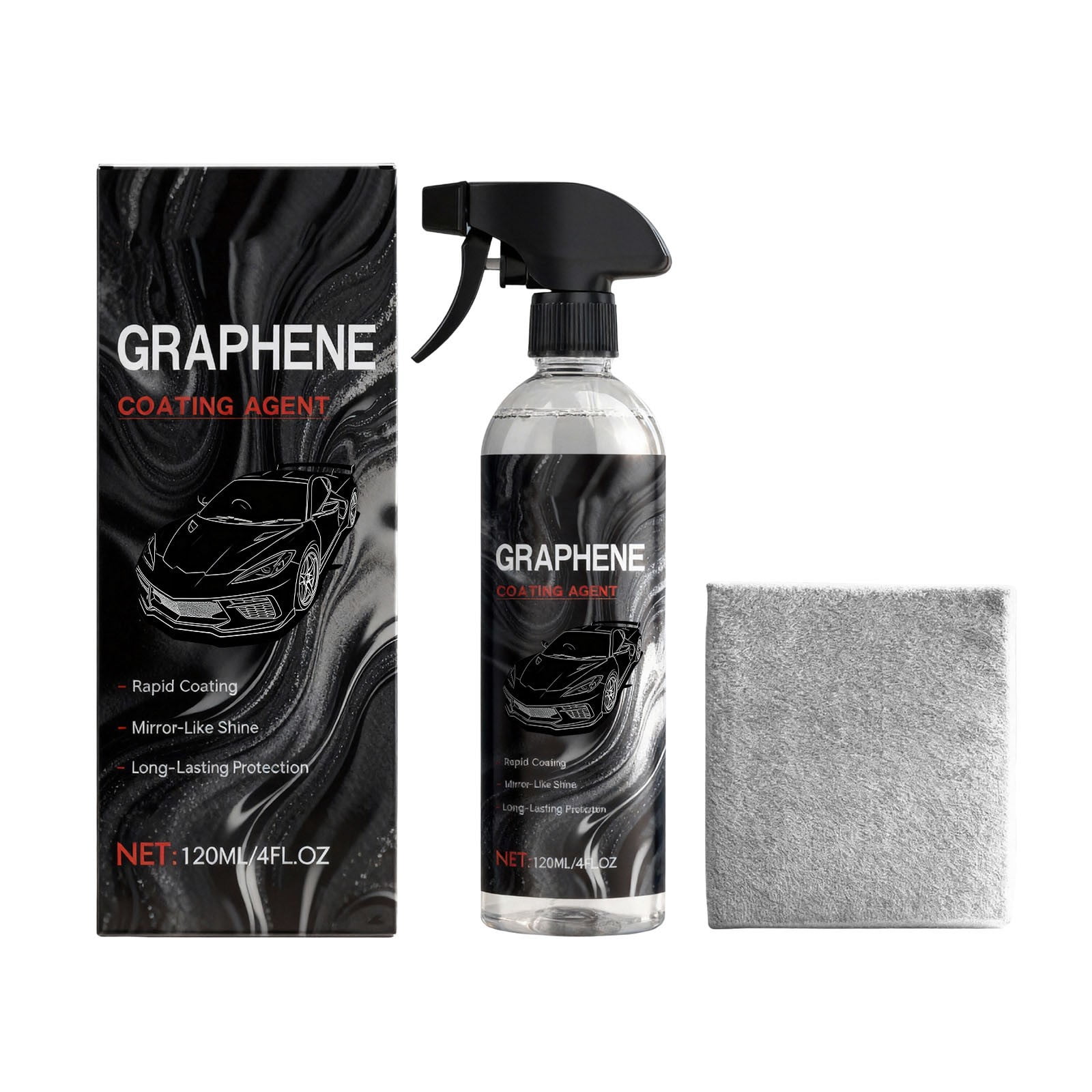 4.06oz Graphene Car Coating Agent - Rapid Auto Paint Sealant ...