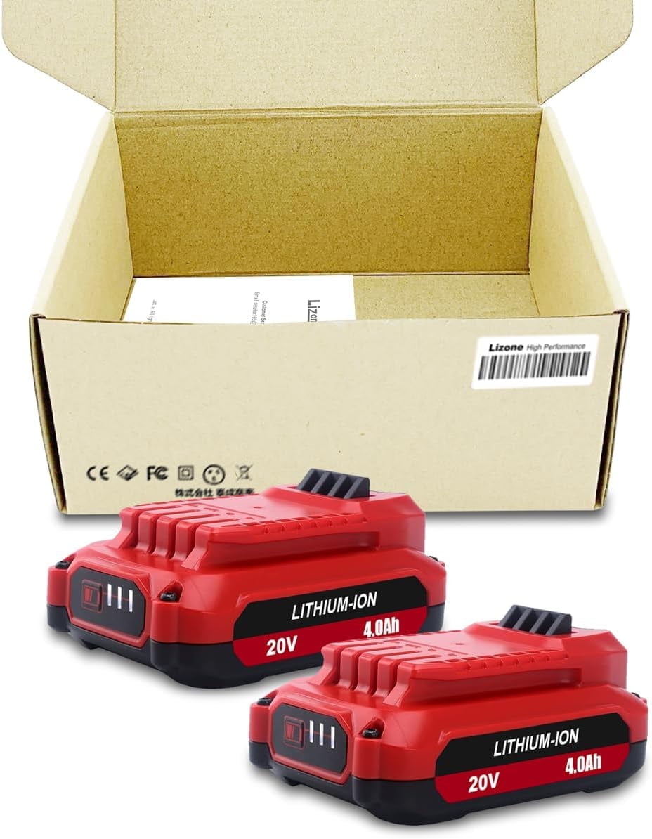 4.0Ah CMCB202-2 20V V20 Battery Replacement for Craftsman 20V V20 ...