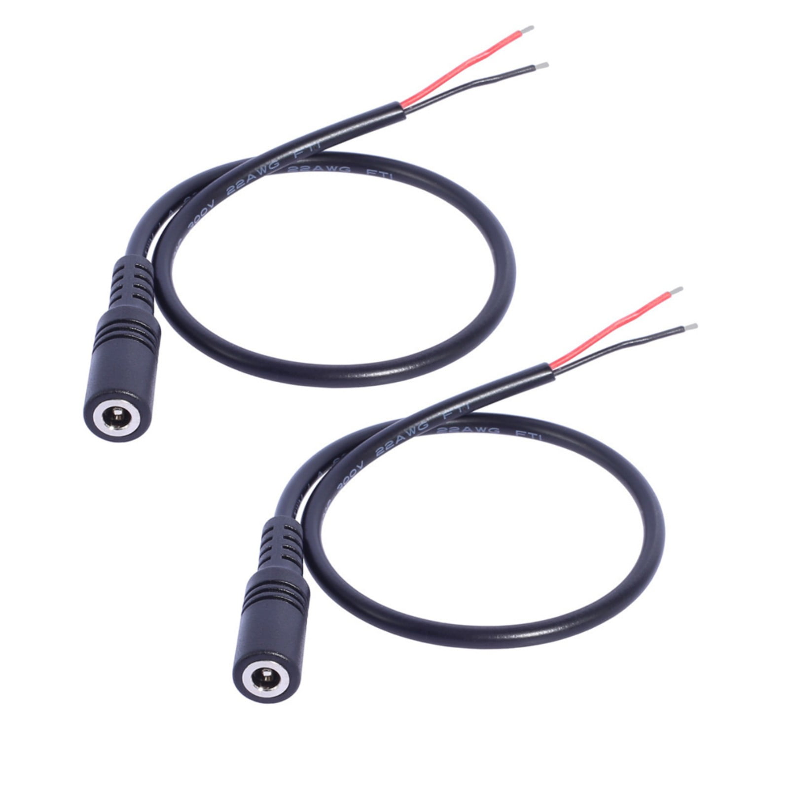 4.0x1.7mm 2Pin Wire Male/Female Power Supply Connector Pigtail Cable 4 ...