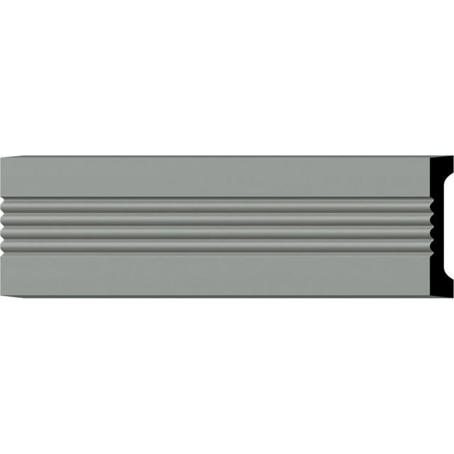 4 1/2"H x 3/4"P x 94 1/2"L Lisbon Fluted Panel Moulding - Walmart.com