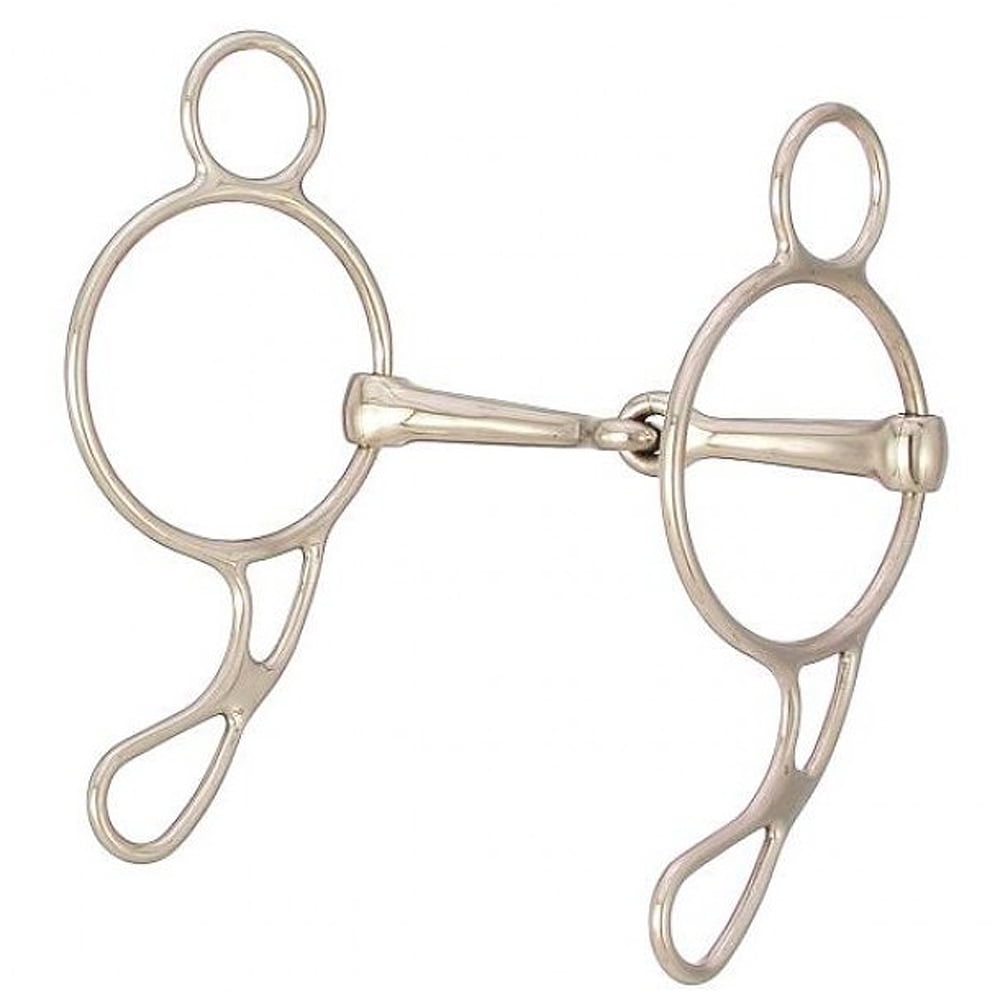 4 1/2 In Mouth Kelly Silver Star Wonder Horse Bit Stainless Steel ...