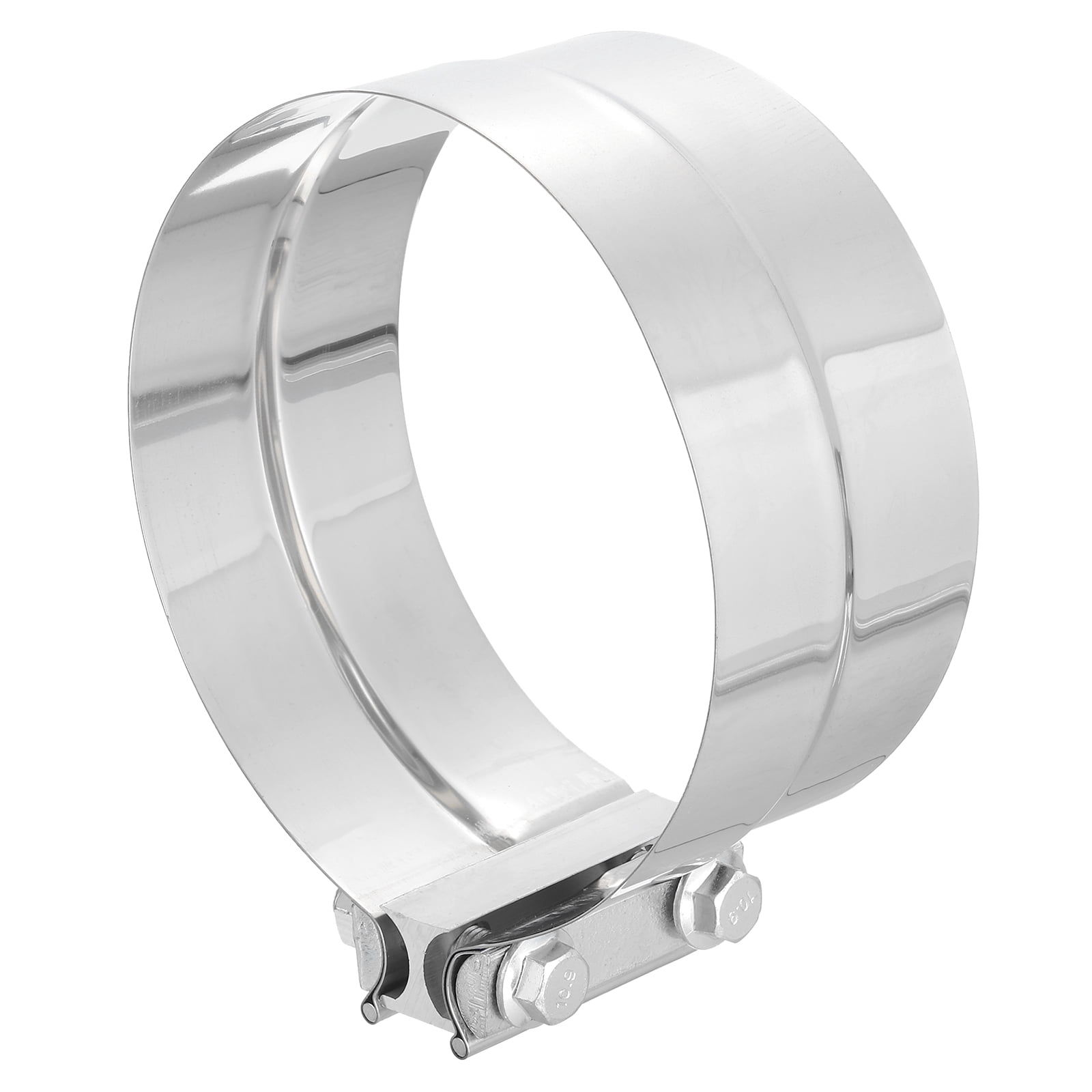 4-1/2 Inch Clamp, Butt Joint Band Clamp for 4-1/2" OD to 4-1/2" ID Pipe ...