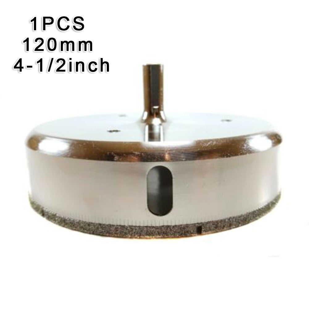 4-1/2 Inch Tipped Tile Ceramic Glass Drill Bit for Handheld and ...