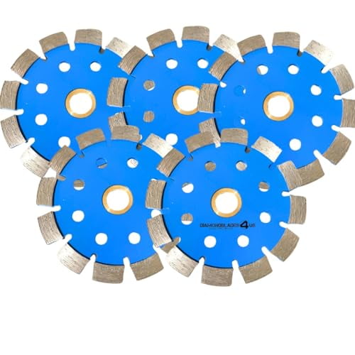 4 1/2" Professional Grade Tuckpointing and Grinding Diamond Blade Pack ...