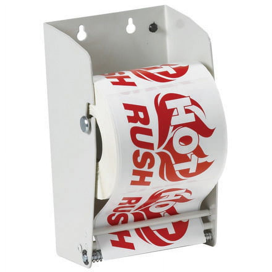 4 1/2" Wall Mount Label Dispenser, White - Walmart.com