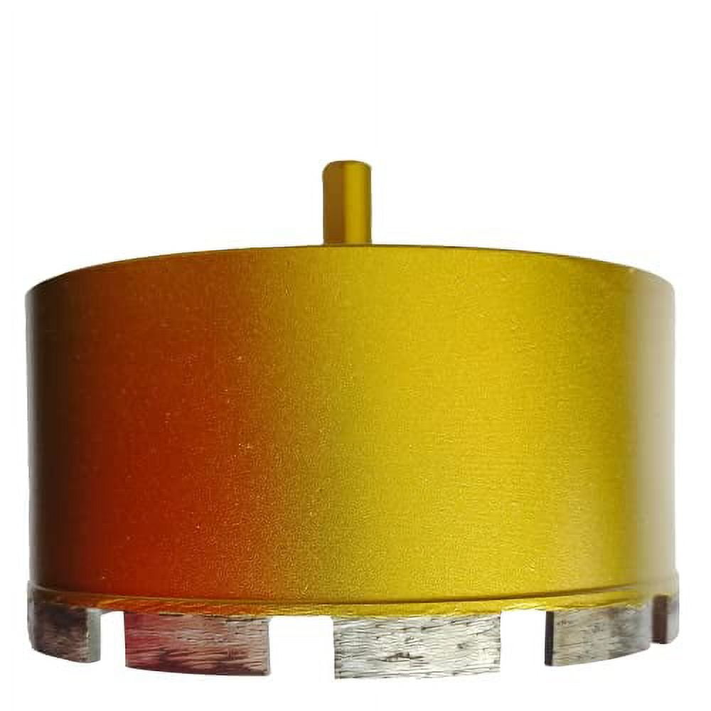 4-1/2 inch inch Diamond Hole Saw Concrete Heavy Duty Gold Series ...