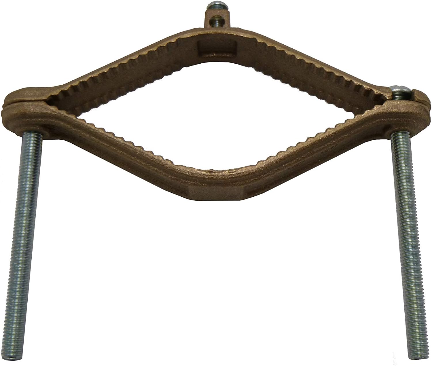 4-1/2" to 6" Bronze Water Pipe Ground Clamp - High Conductivity ...