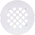 4-1/4" OD Snap-in Shower Drain Cover, Round Shower Drain Strainer Grid ...