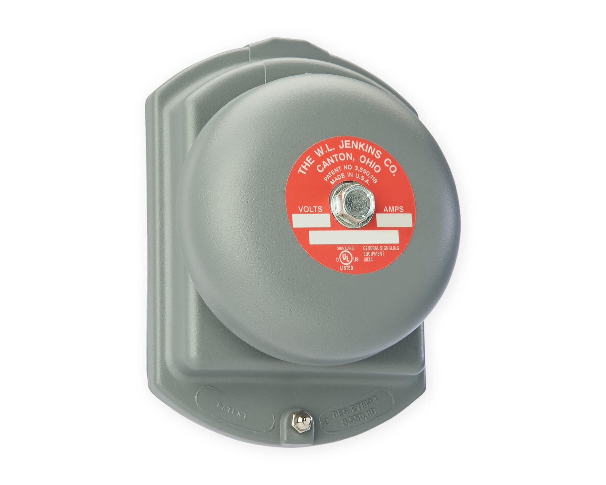 4-1/4" Supering Bell - Pigtail - 12VDC Single Stroke - Indoor - Walmart.com