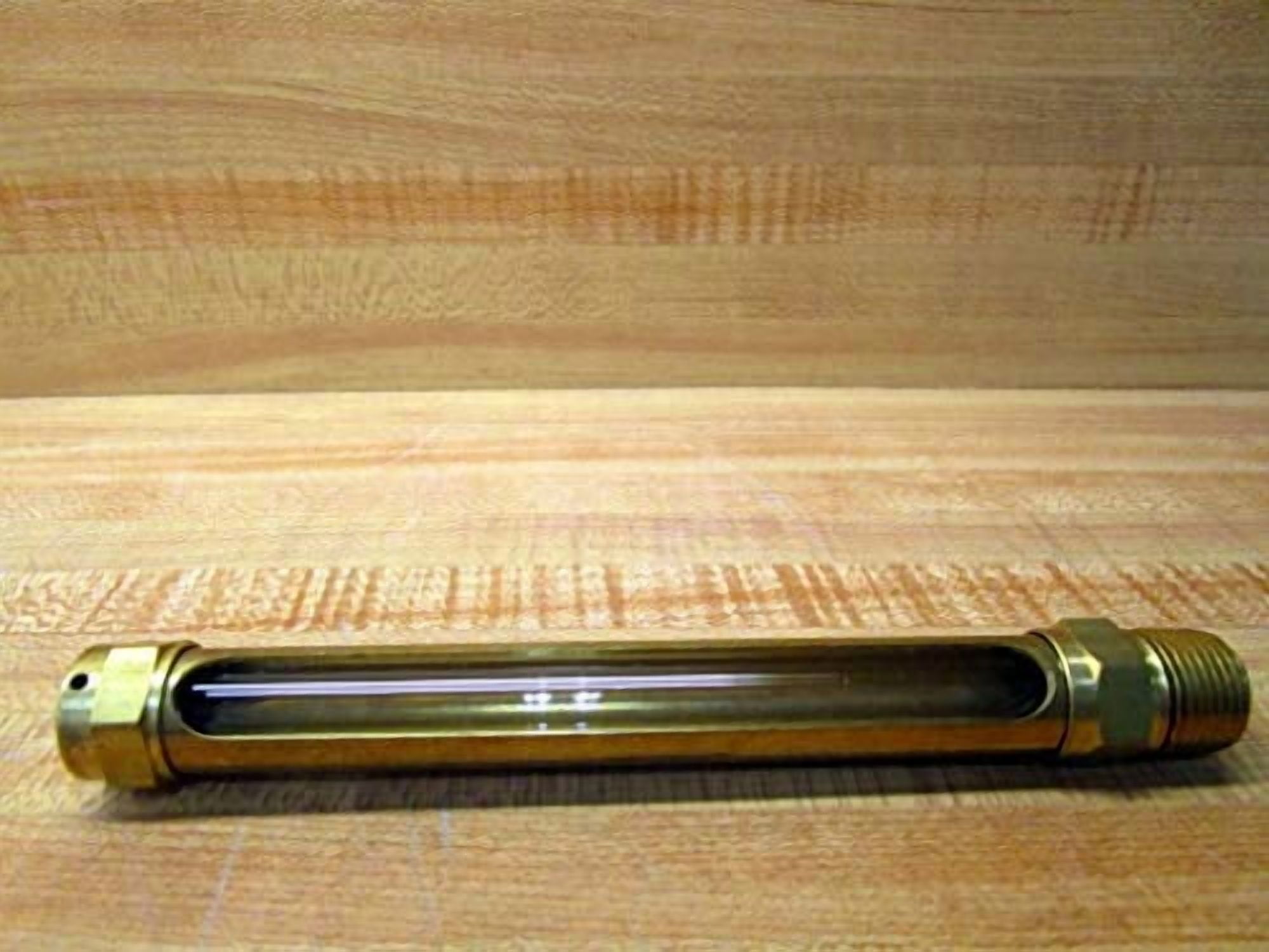 4-1/4 inch Long Sight, 3/8 inch Thread Size, Buna-N Seal Straight to ...