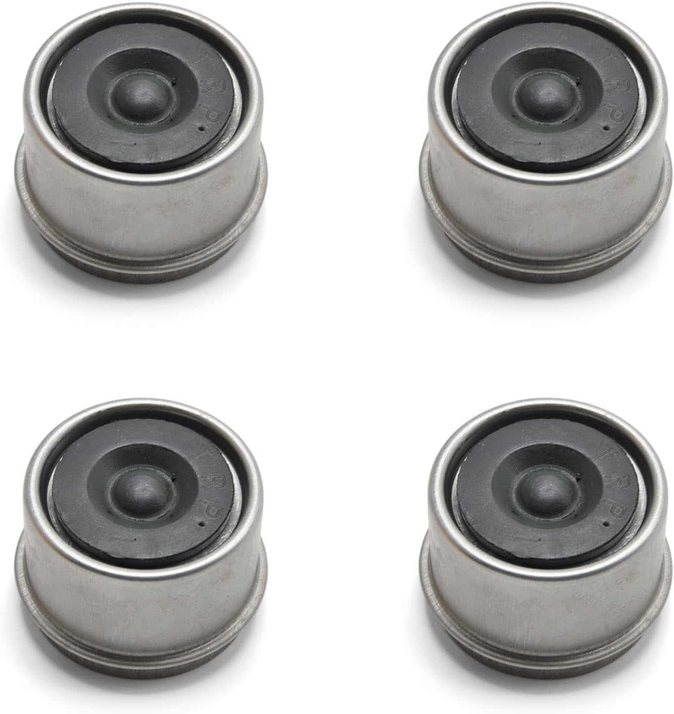 (4) 1.98 Stainless Steel Accu-Lube Boat Trailer Dust Cap Fits 4 & 5 ...