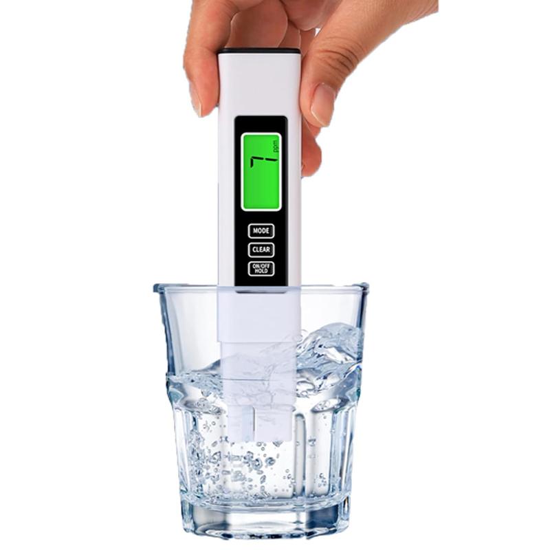 4 in 1 Change Color Water Quality Tester, Battery Powered Water Quality ...