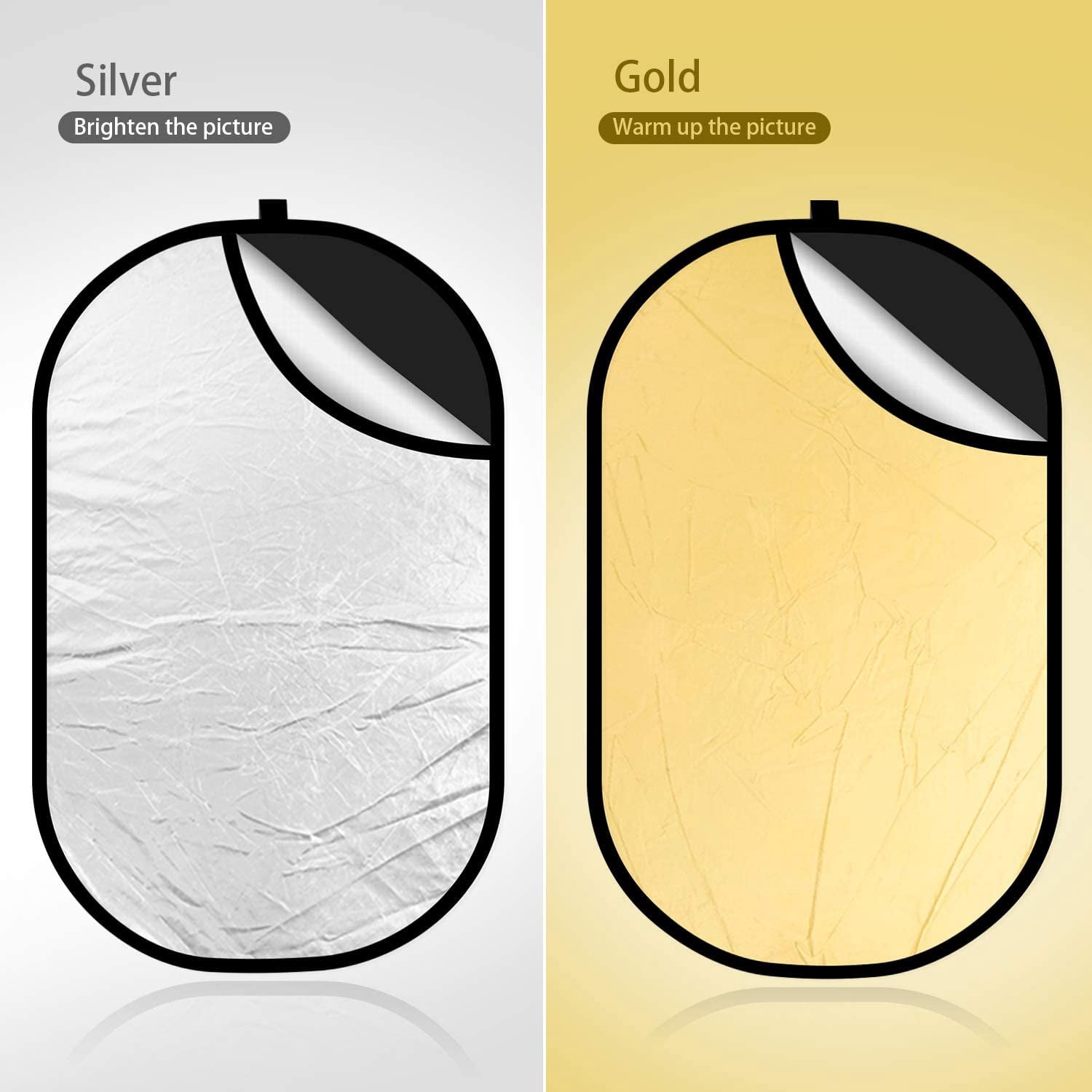 4 in 1 Collapsible Pop Up Backdrop Reflector Panel for Photographys 1 ...