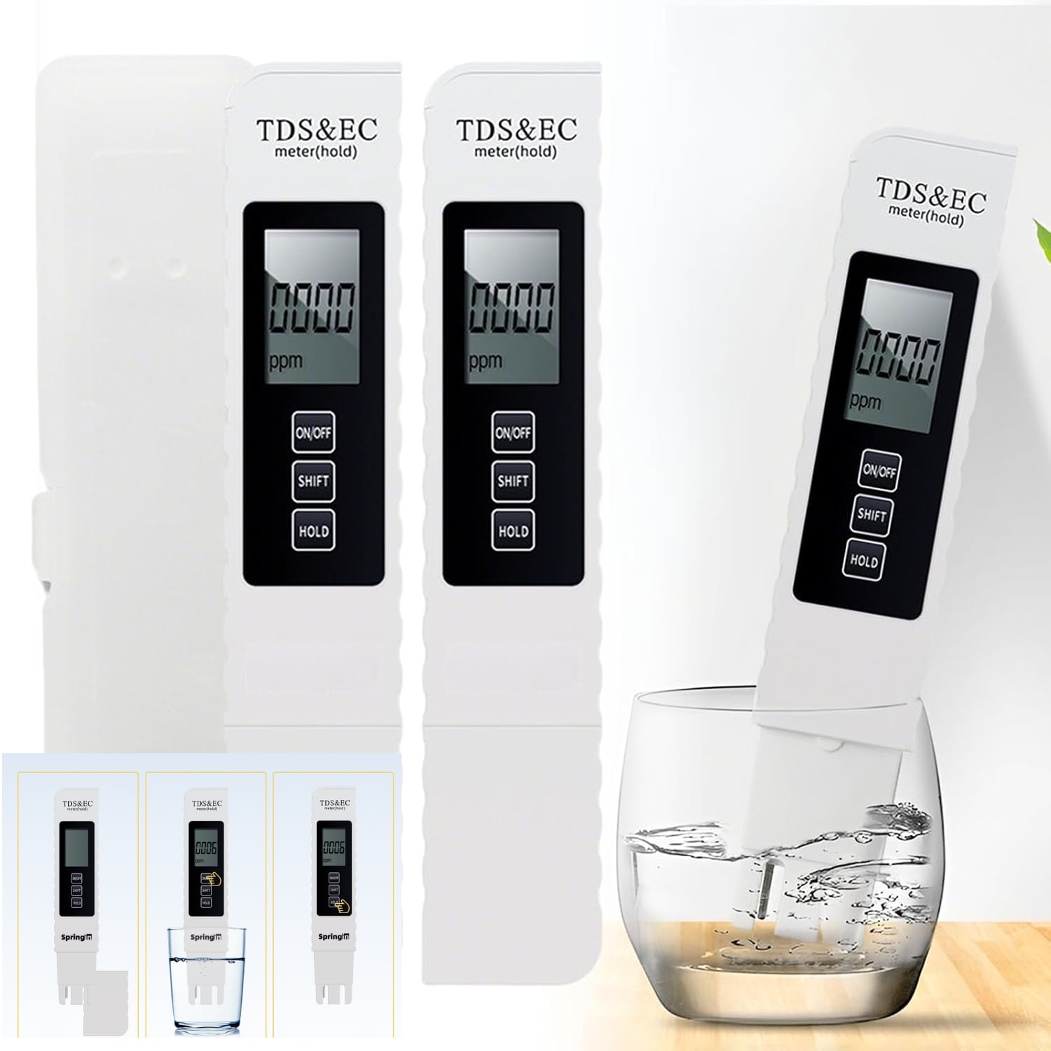 4 in 1 Digital Water Quality Tester, 2025 New 4 in 1 TDS Meter Digital ...
