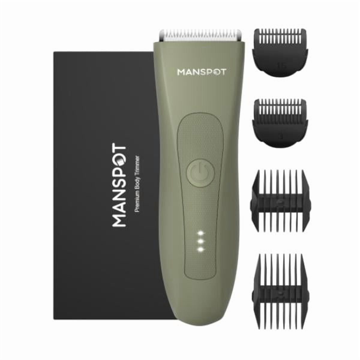 4 in 1 Electric Body Hair Shaver - Groin & Ball Trimmer with ...