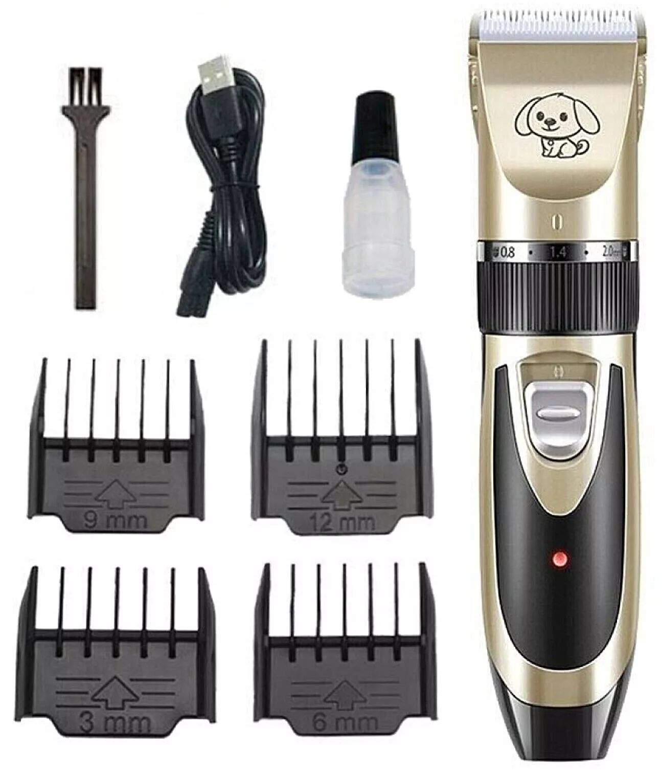4 in 1 Electric Pet Shaver Cordless for Dogs for Cats - Professional ...