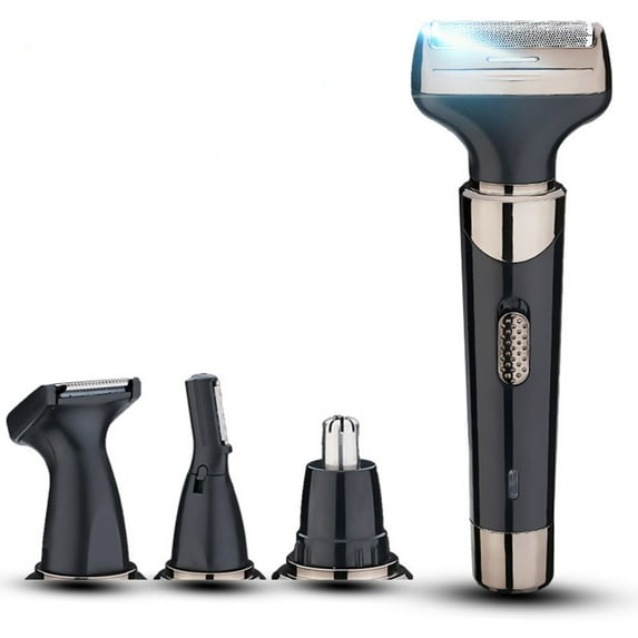 4 in 1 Electric Razor for Men, Electric Shaver Waterproof Razor ...