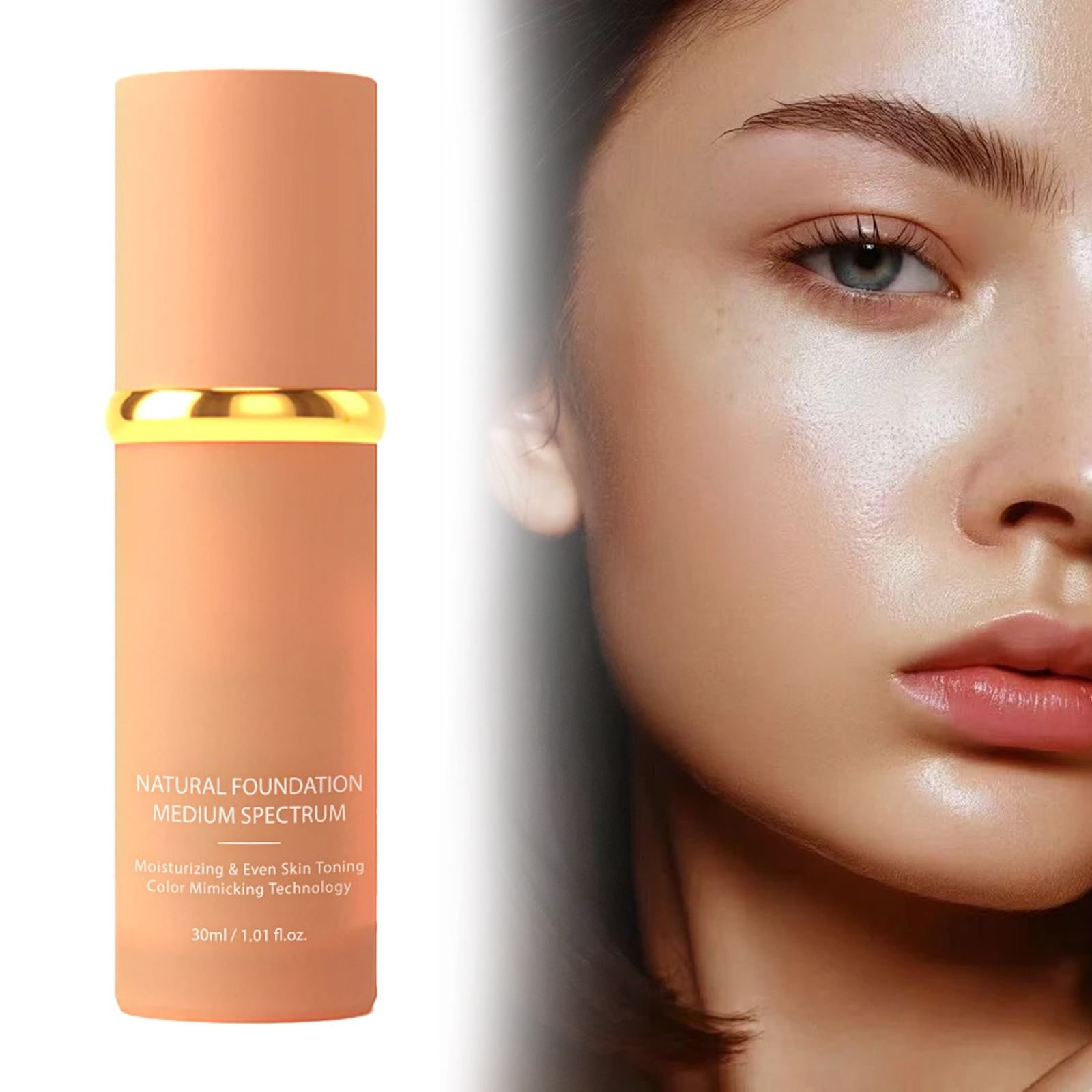 4 in 1 Foundation Liquid, Medium Coverage Foundation Makeup with ...