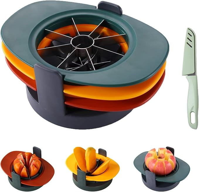 4 in 1 Fruit Cutter, Apple Cutter, Mango Cutter, Tomato Cutter, Apple ...
