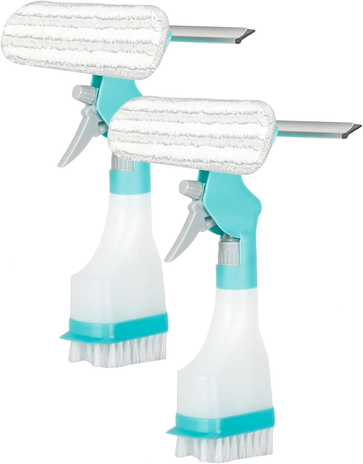 4 in 1 Glass Cleaner Scraper, 4 in 1 Window Cleaner Tool, Squeegee ...