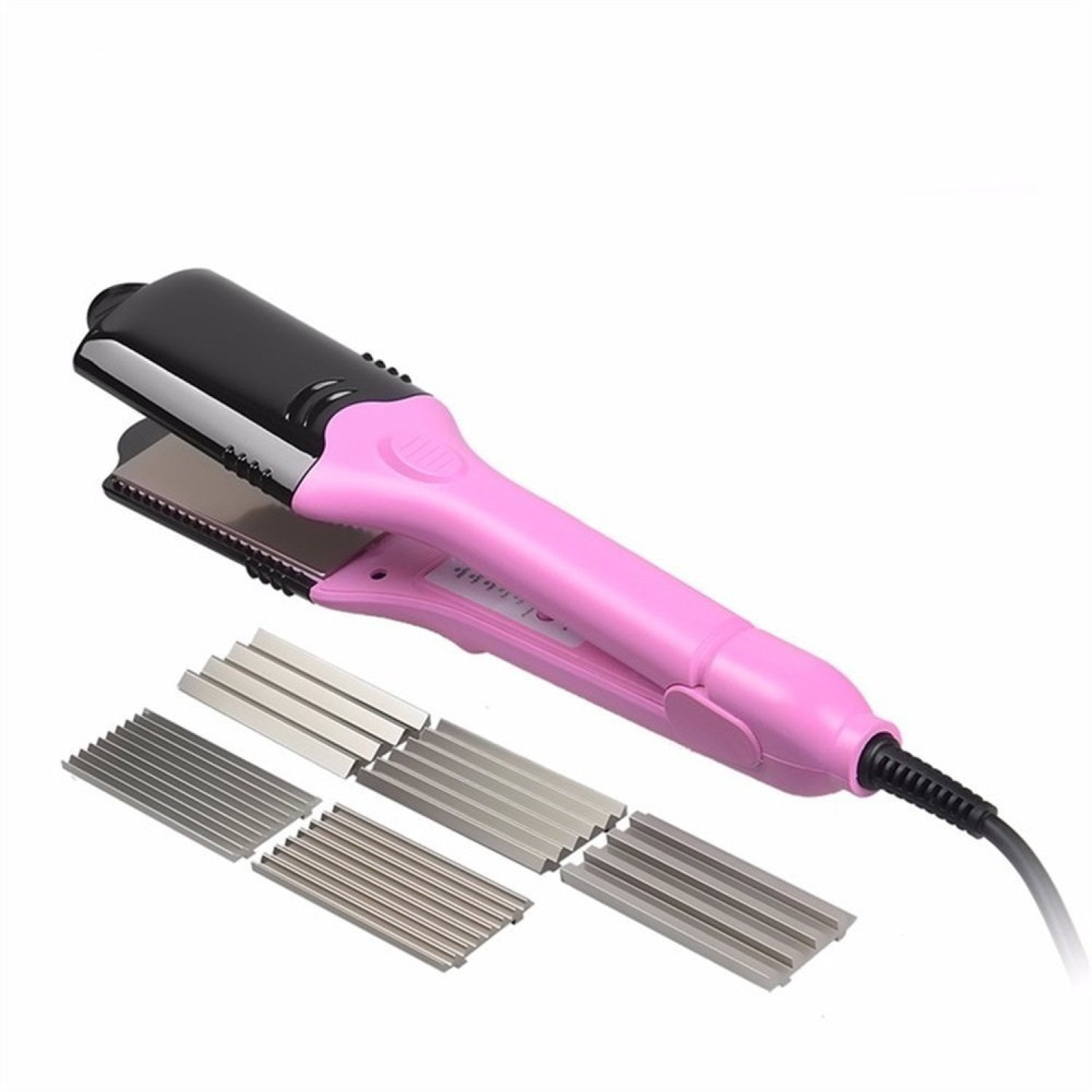 4 in 1 Hair Crimper Crimping Iron Hair Straightener Flat Iron ...