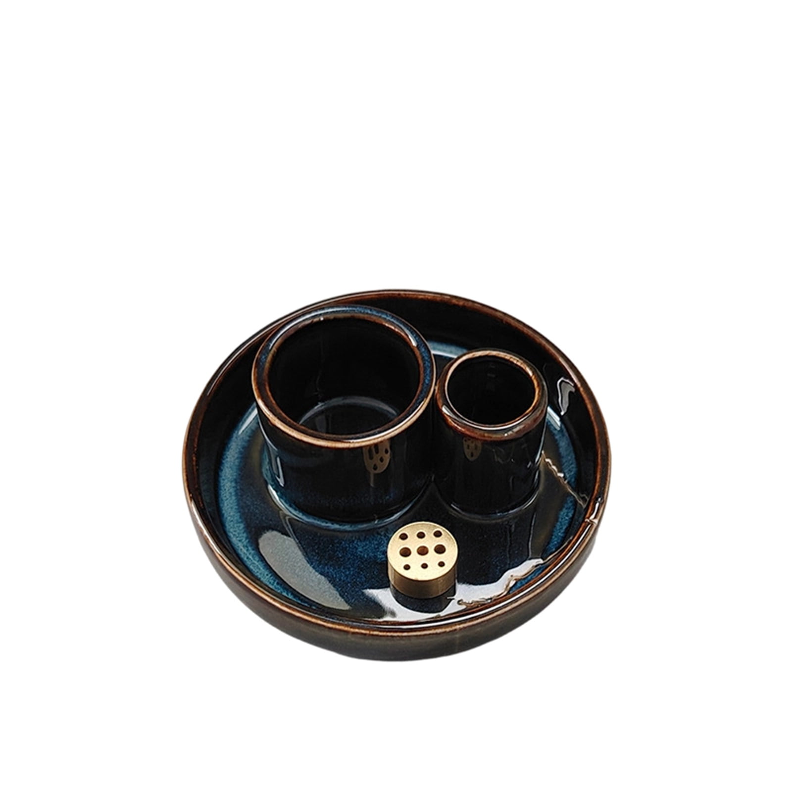 4 in 1 Incense Holder, Ceramic Incense Stick and Palo Santo Holder,Sage ...