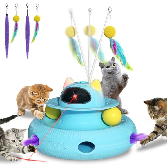 Cat Ball Toy, Automatic Cat Toy, Electric Cat Toy Ball, Cat Puzzle Toy ...