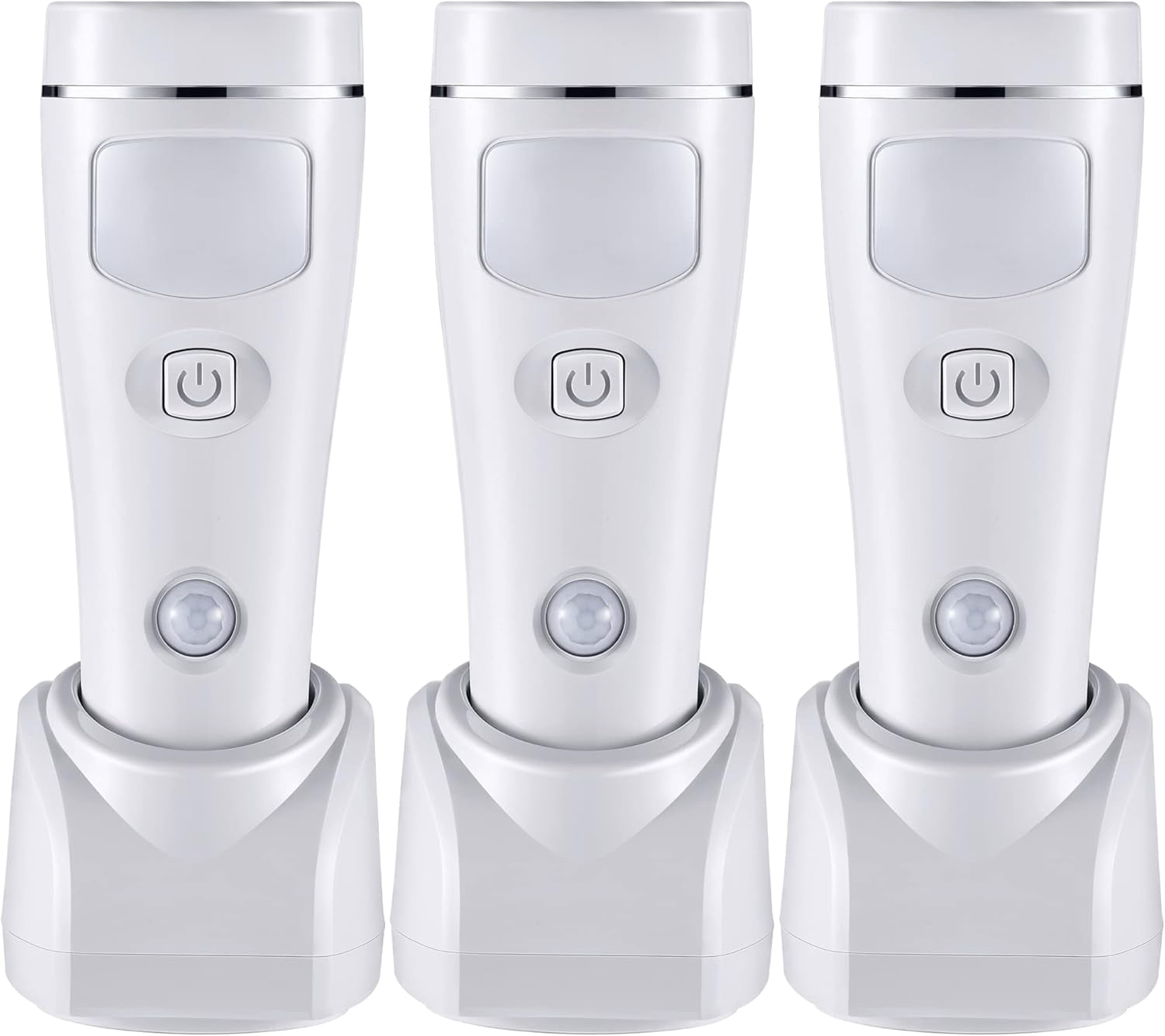 4 in 1 LED Lights for Power Failure, 3 Pack Rechargeable Plug in ...