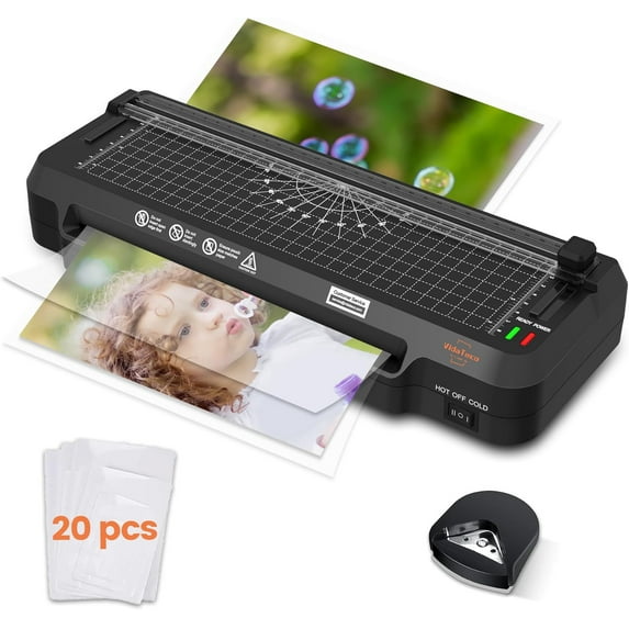 4 in 1 Laminator Machine 9-inch Laminating Machine,2-Min Preheat ...