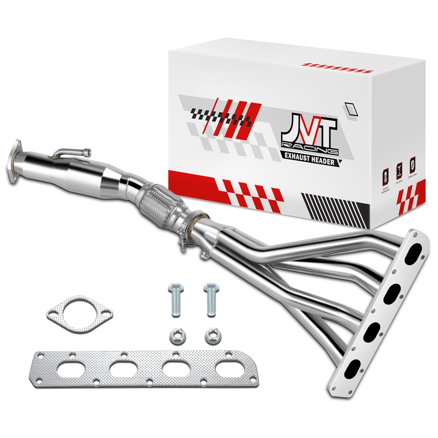 4-1 Long Tube Exhaust Manifold Header For 05-07 Chevy Cobalt SS 2.0L ...
