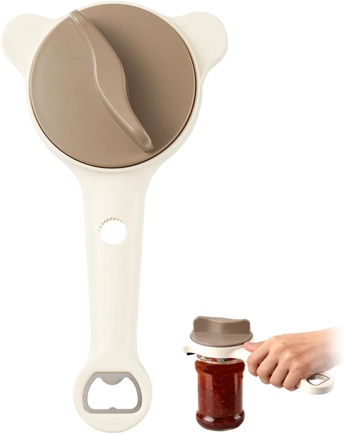 4 in 1 Multi-Purpose Jar Opener,Adjustable Stainless Steel Jar Opener ...