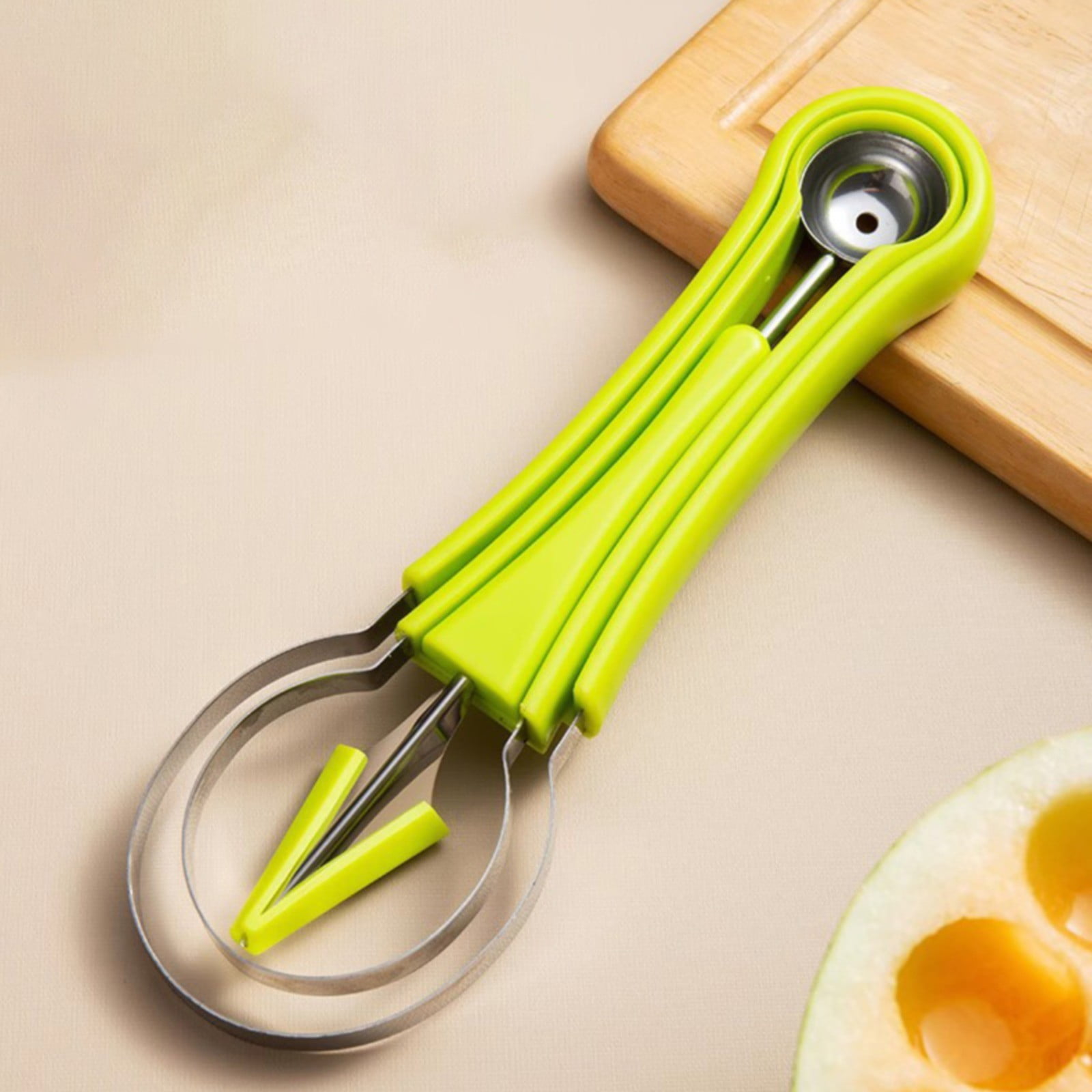 4 In 1 Multifunction Stainless Steel Watermelon Carving Tools Fruit ...