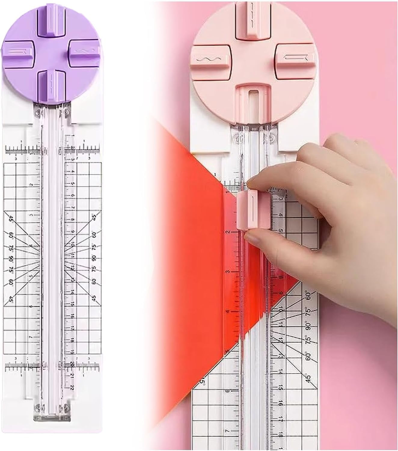 4 in 1 Paper Cutter,4-in-1 Portable Paper Cutter,Mini Paper Cutter ...