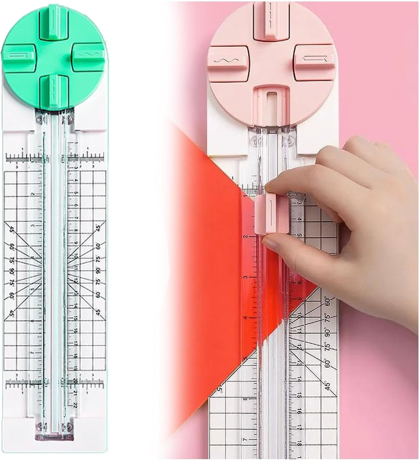 4 in 1 Paper Cutter,4-in-1 Portable Paper Cutter,Mini Paper Cutter ...