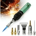 4 in 1 Portable Soldering Iron Kit, Cordless Multipurpose Butane Gas ...