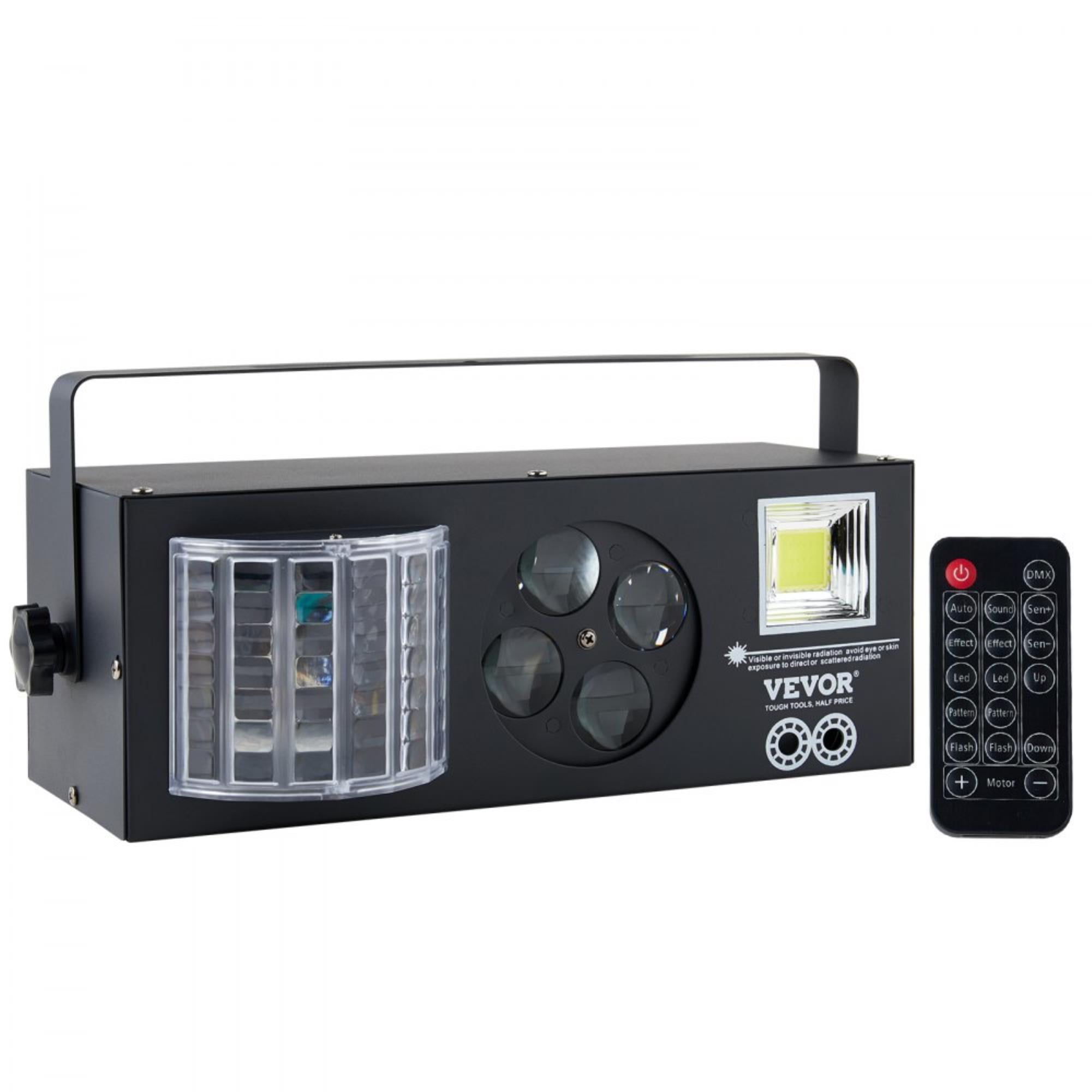 4 in 1 RGB Stage Lights - LED Strobe Light with Sound Activation, Mixed ...