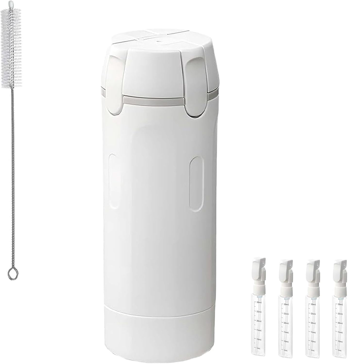 4 in 1 Refillable Travel Dispenser Bottles, 4 Pack 30ML Leak Proof ...