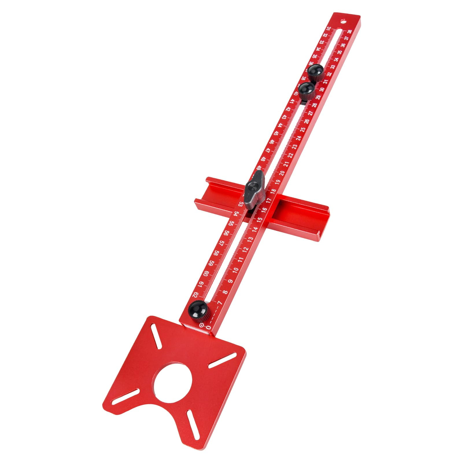 4 in 1 Router Milling Groove Bracket, Aluminum Alloy Router Circle ...