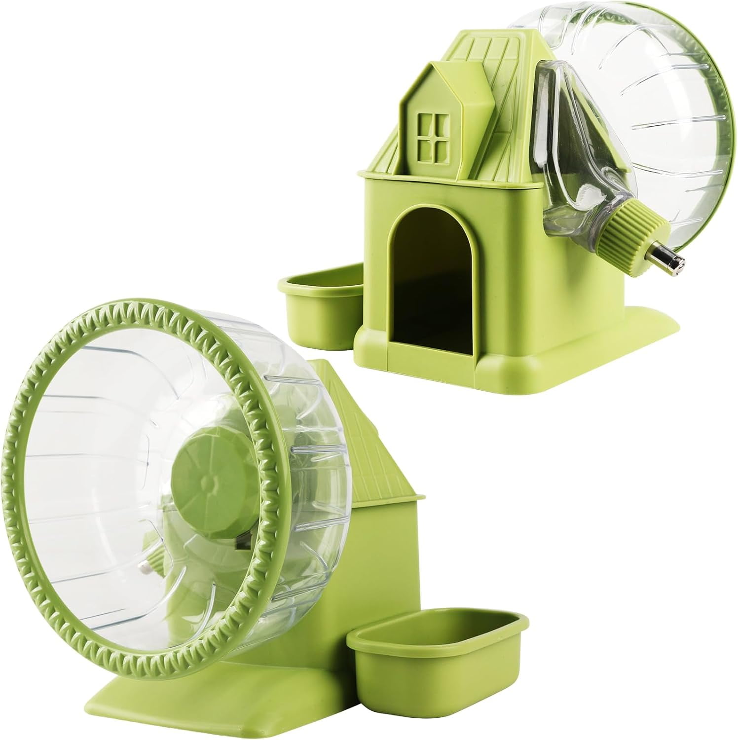 4 in 1 Silent Large Hamster Wheel Multifunctional Hamster Running Wheel ...