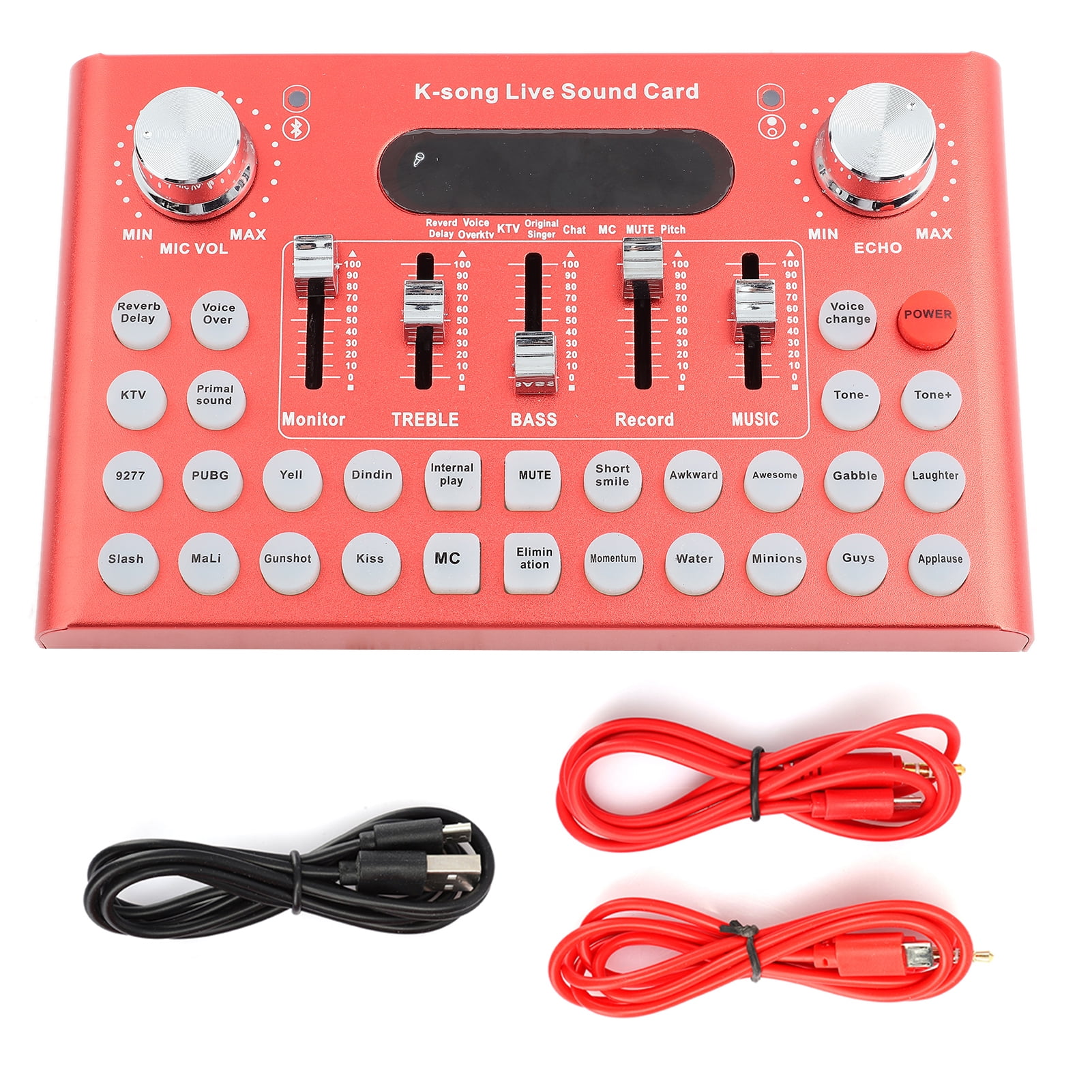 4.1 Sound Track USB Karaoke Tuning Sound Card for Computer Mobile Phone ...