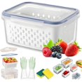 4 in 1 Storage Container with Lid, 2026 Fruit Storage Containers for ...