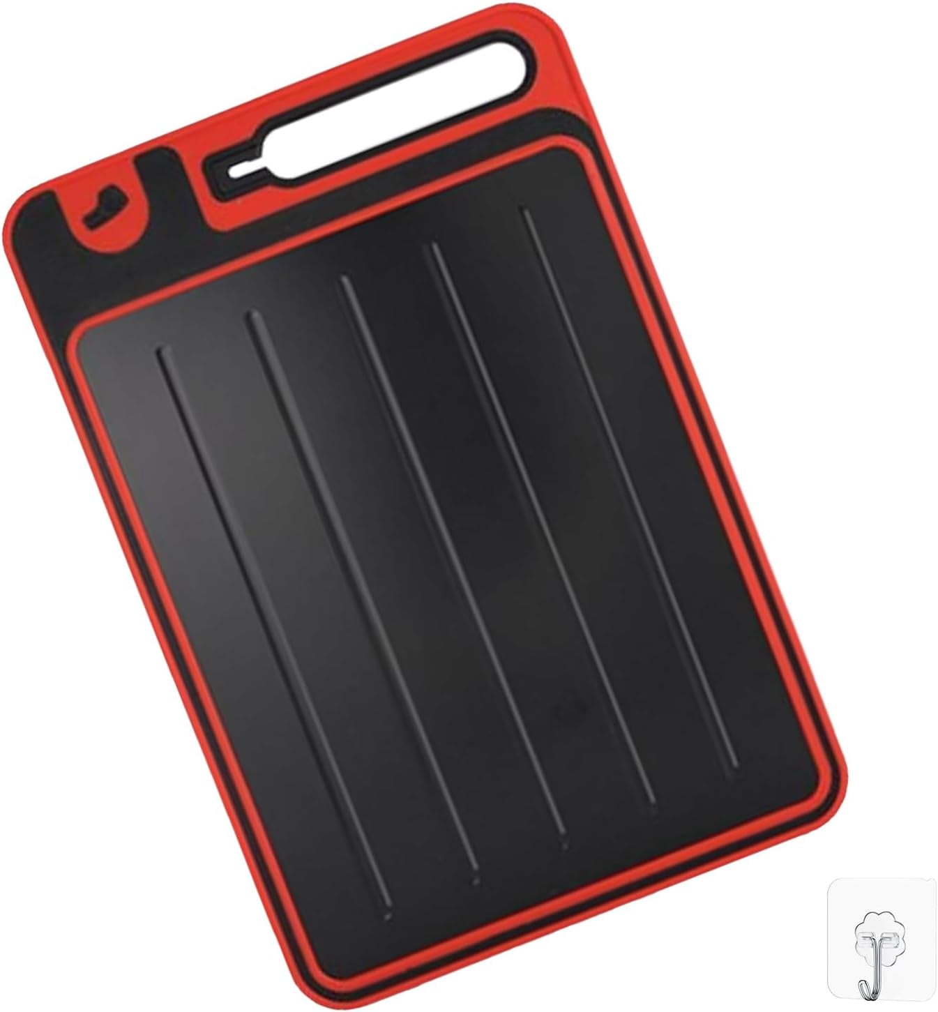 4 in 1 Thawing Mat, 4 in 1 Thawing Pad, Meat Thawing Board with Cutting ...