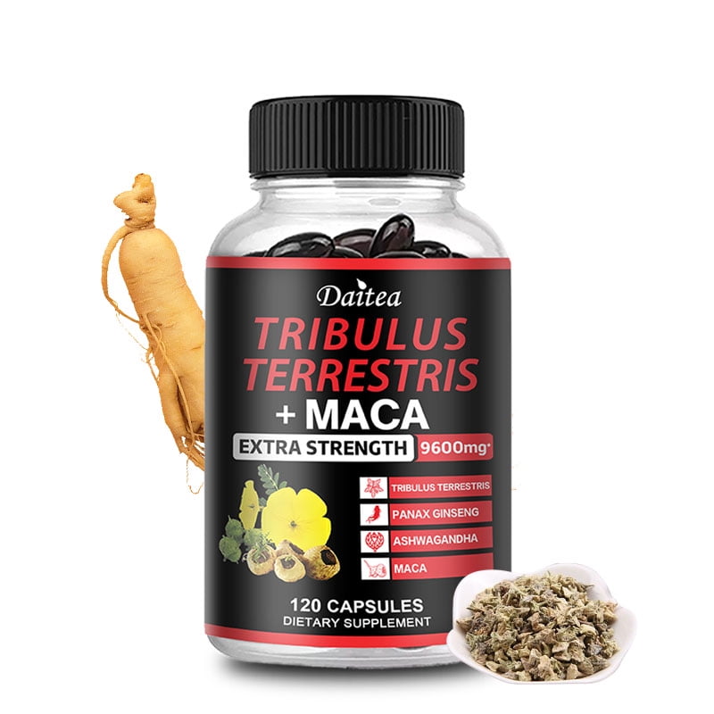 4 IN 1 Tribulus Terrestris Capsules, with Maca Root Ashwagndha Root ...