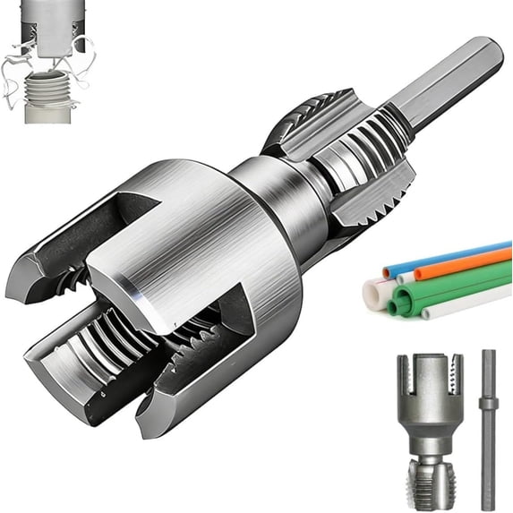4 in 1 Water Pipe Tool, 4 in 1 Universal Pipe Opener for PVC Pipes ...