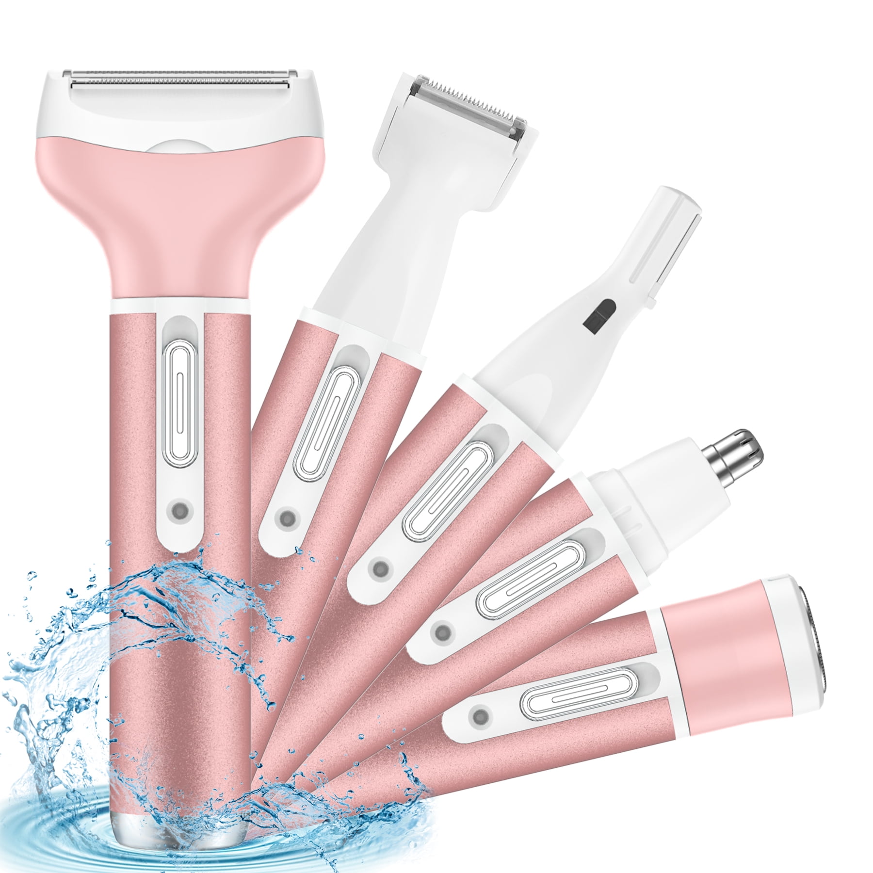 Cshidworld Women Electric Shaver 4 in 1 Waterproof Rechargeable ...